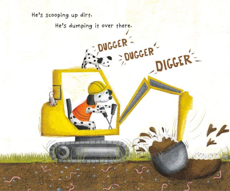 Dalmatian in a Digger – Little Big Reads
